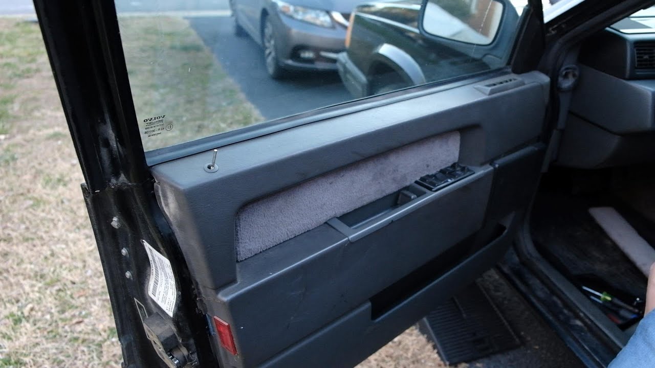 1995 Volvo 940 - Door Panel Removal - YouTube