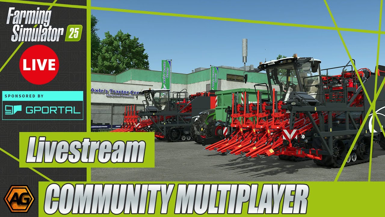 🔴LIVE 🔴 Community Multiplayer Servers - Farming Simulator 25 - YouTube