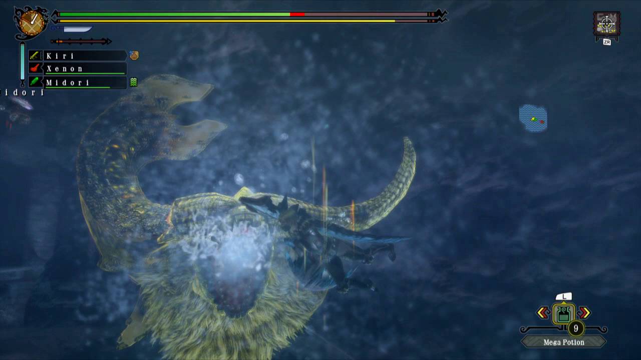 MH3U Goldbeard Ceadeus Fight - YouTube