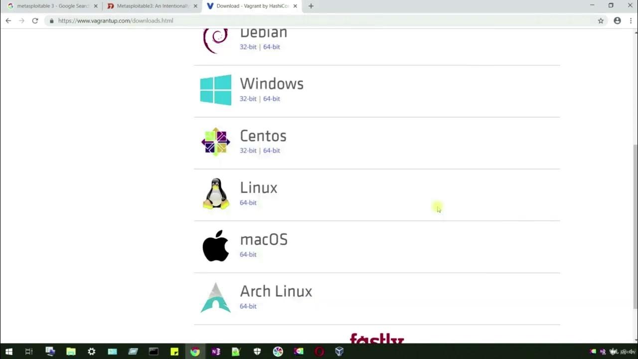 12 Installing Metasploitable 3 Vagrant and Plugins - YouTube