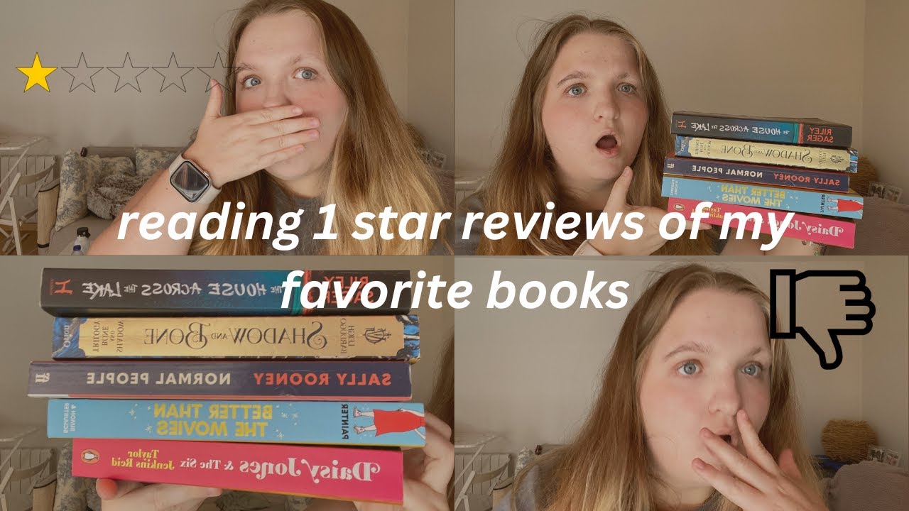 reading 1 star reviews of my favorite books 💔💗 - YouTube