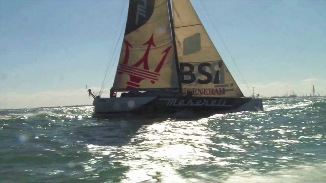 Giovanni Soldini and Maserati VOR 70: New York to San Francisco sailing ...