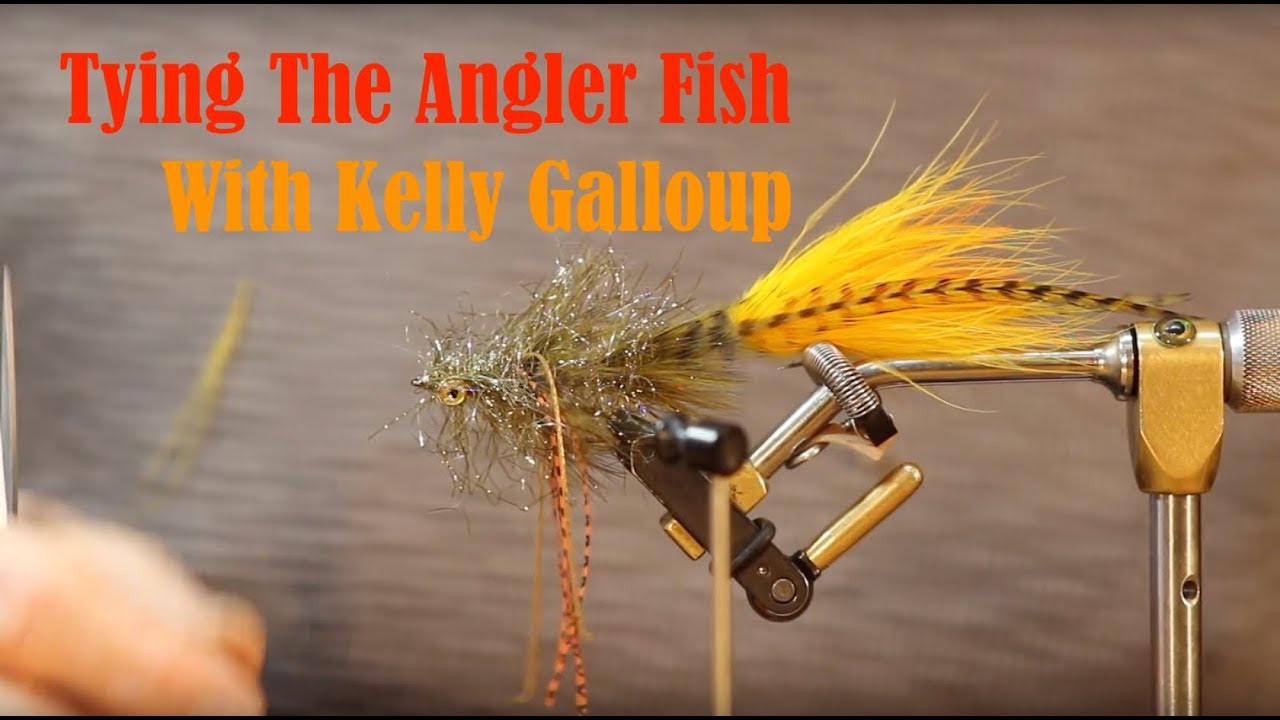 Tying The Angler Fish with Kelly Galloup - YouTube