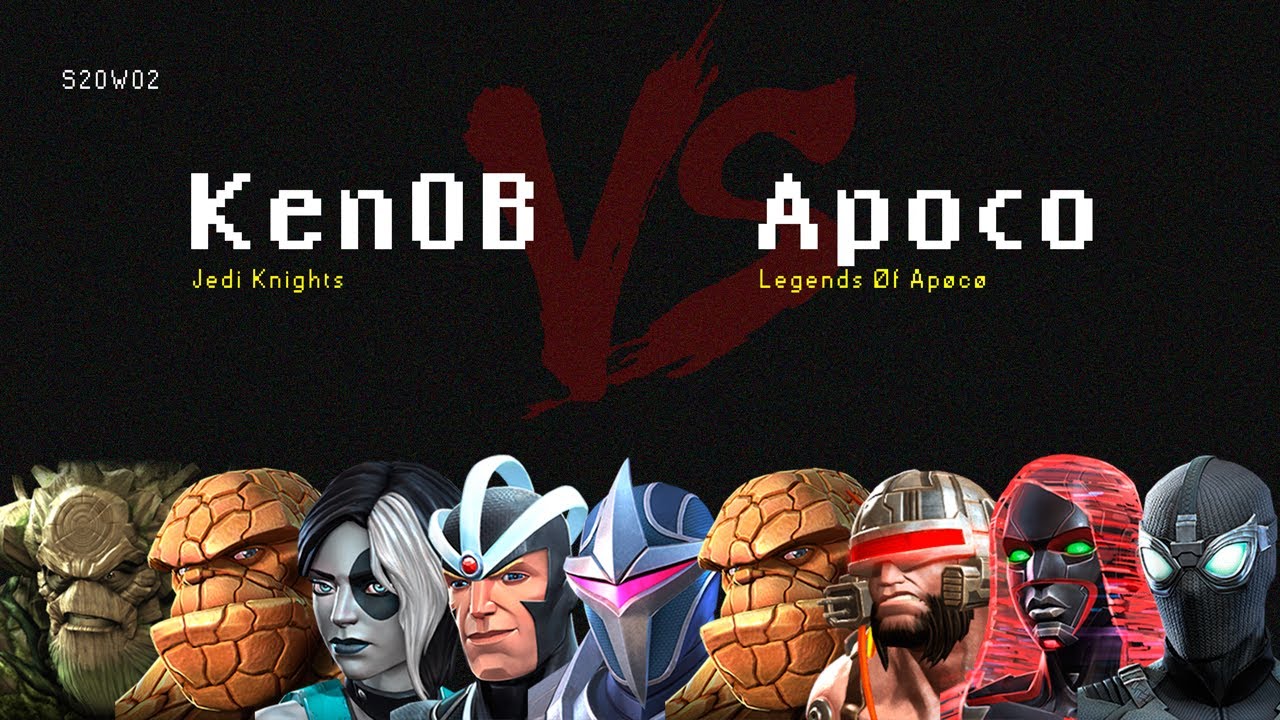 AW: KenOB vs Apoco | S20W02 | EMPEZANDO BIEN 🤠 | Marvel: Batalla de ...