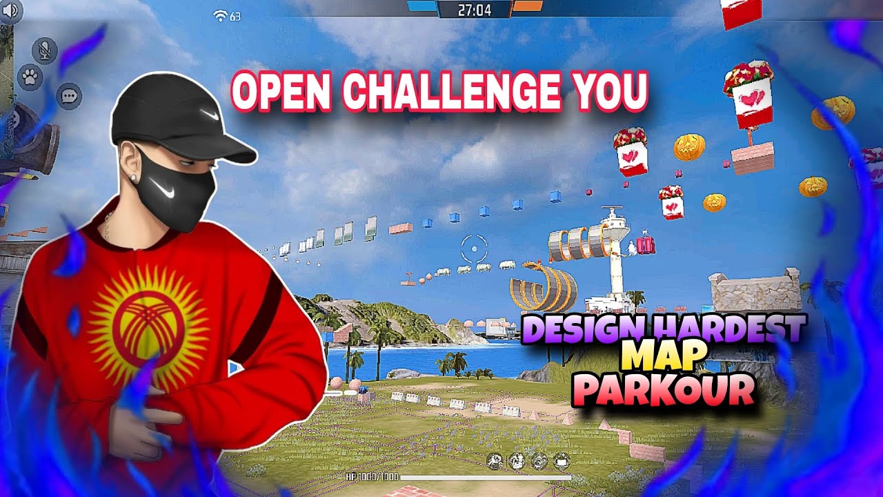 Free Fire New Craftland Map || Ff Parkour Map Code || Craftland Map ...