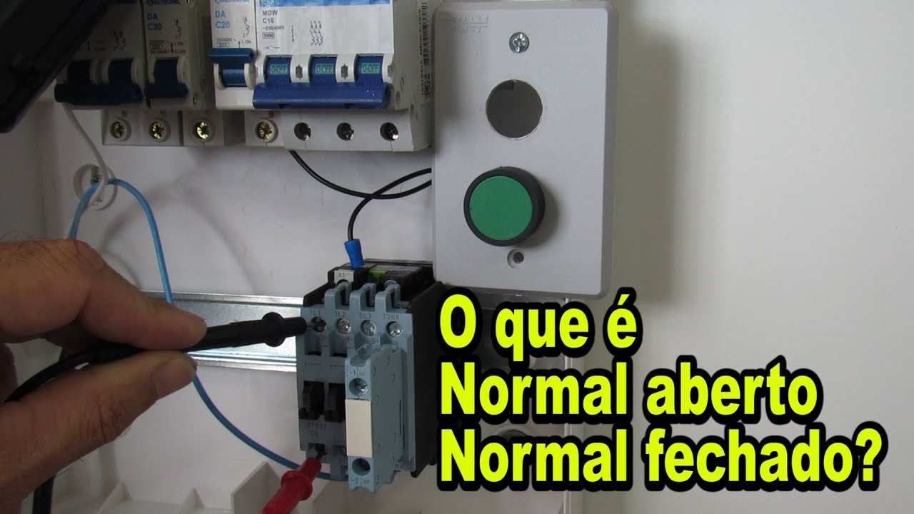 Simbologia Contato Aberto E Fechado - RETOEDU