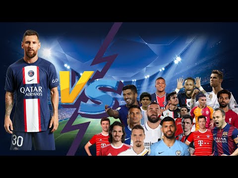 🔥 Messi VS 22 Legends 🔥