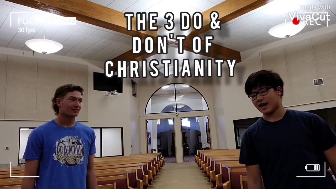 The Do’s and Don’t’s of Christianity, Starring Brock Walker, Boone ...