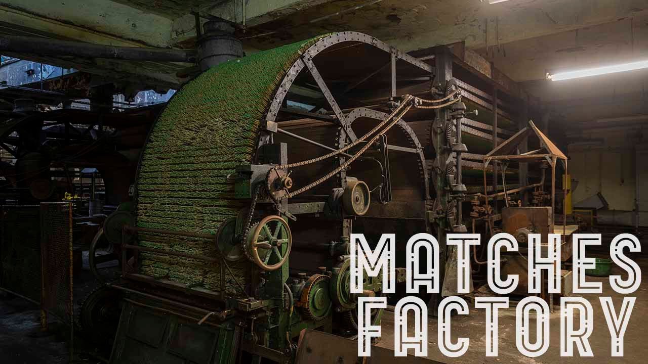 🏚️ Exploring the Abandoned Match Factory 🔥 A Journey Through Time - YouTube