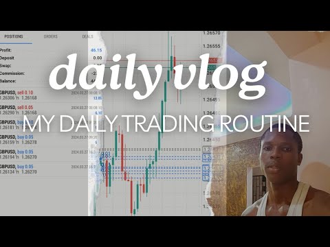 MY DAILY TRADING ROUTINE - YouTube