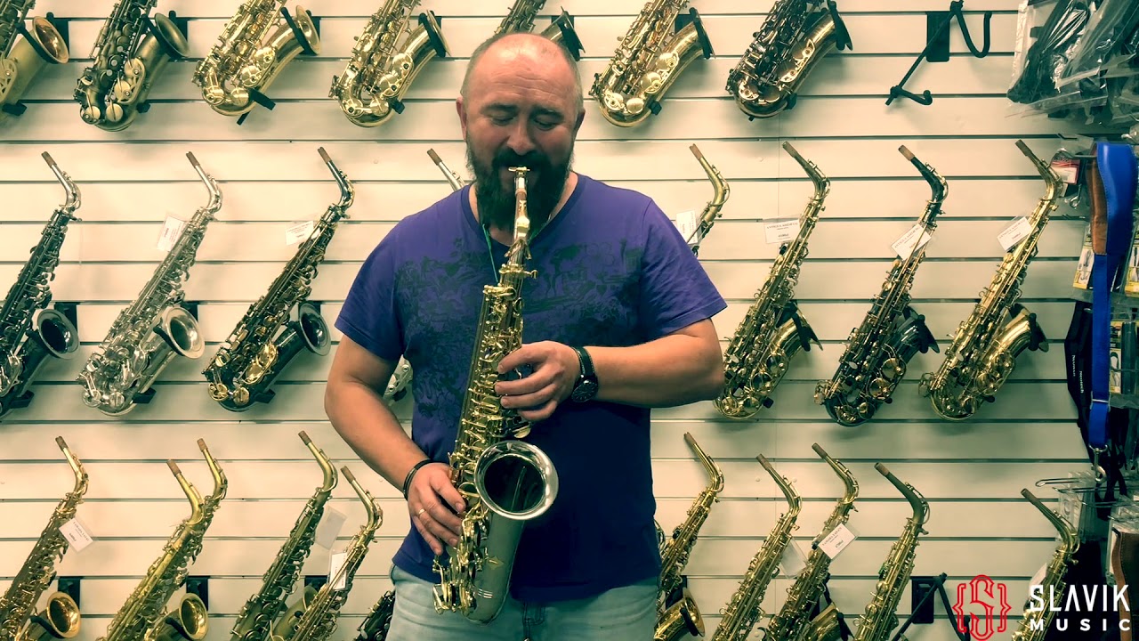 LC SAX A-705CL - saksofon altowy - YouTube