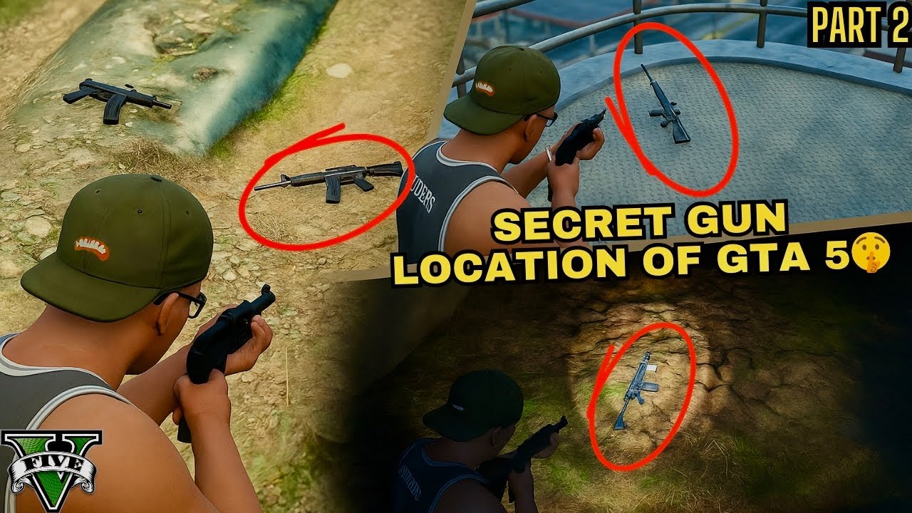 "GTA 5 Free Powerful Weapons Location: Hidden Locations Revealed!" Part ...
