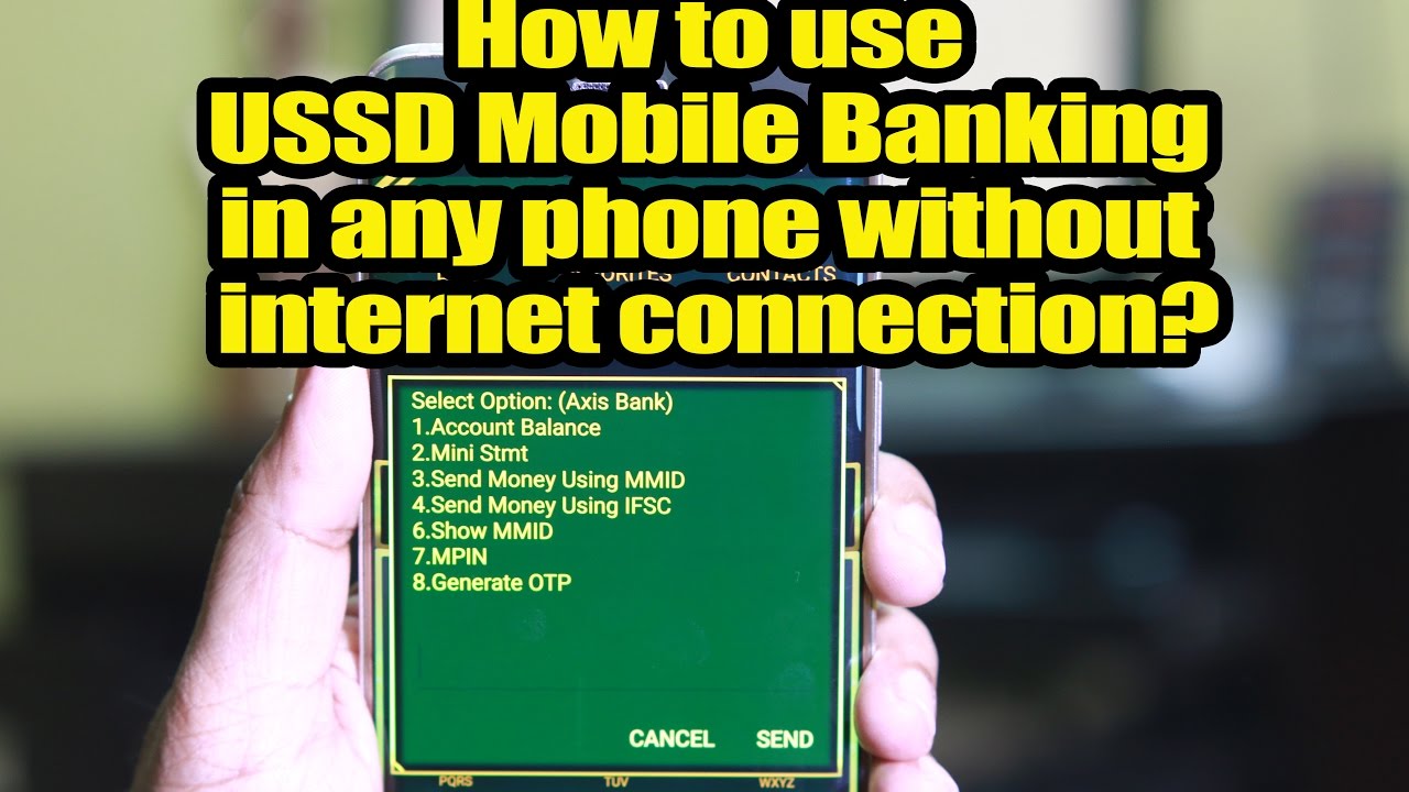 How to use USSD Mobile Banking in any phone without internet connection ...