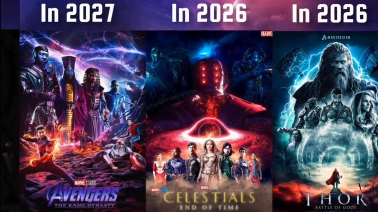 MARVEL STUDIOS NEW MOVIE RELEASES AND TV SHOWS IN 2024-2029 - YouTube