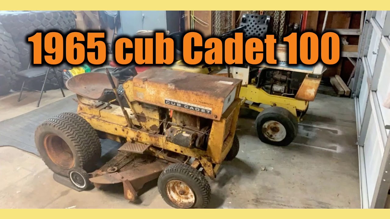 Cub Cadet 100 First start in years!!! - YouTube