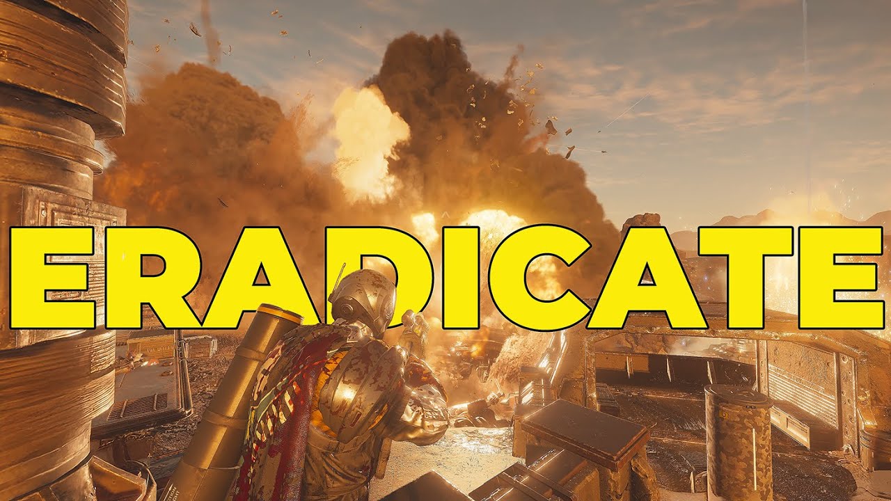 Helldivers 2: Eradicate Automaton Forces on Popli IX - YouTube