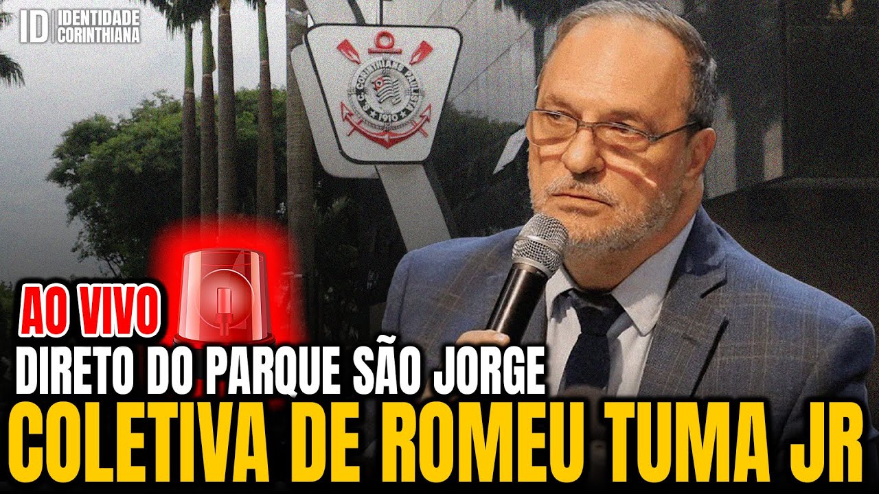 🚨AO VIVO! COLETIVA ROMEU TUMA JR – REFORMA DO ESTATUTO - YouTube