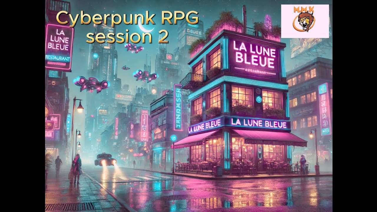 [JDR - RPG] Cyberpunk : A la recherche de Aisha session 2 - YouTube