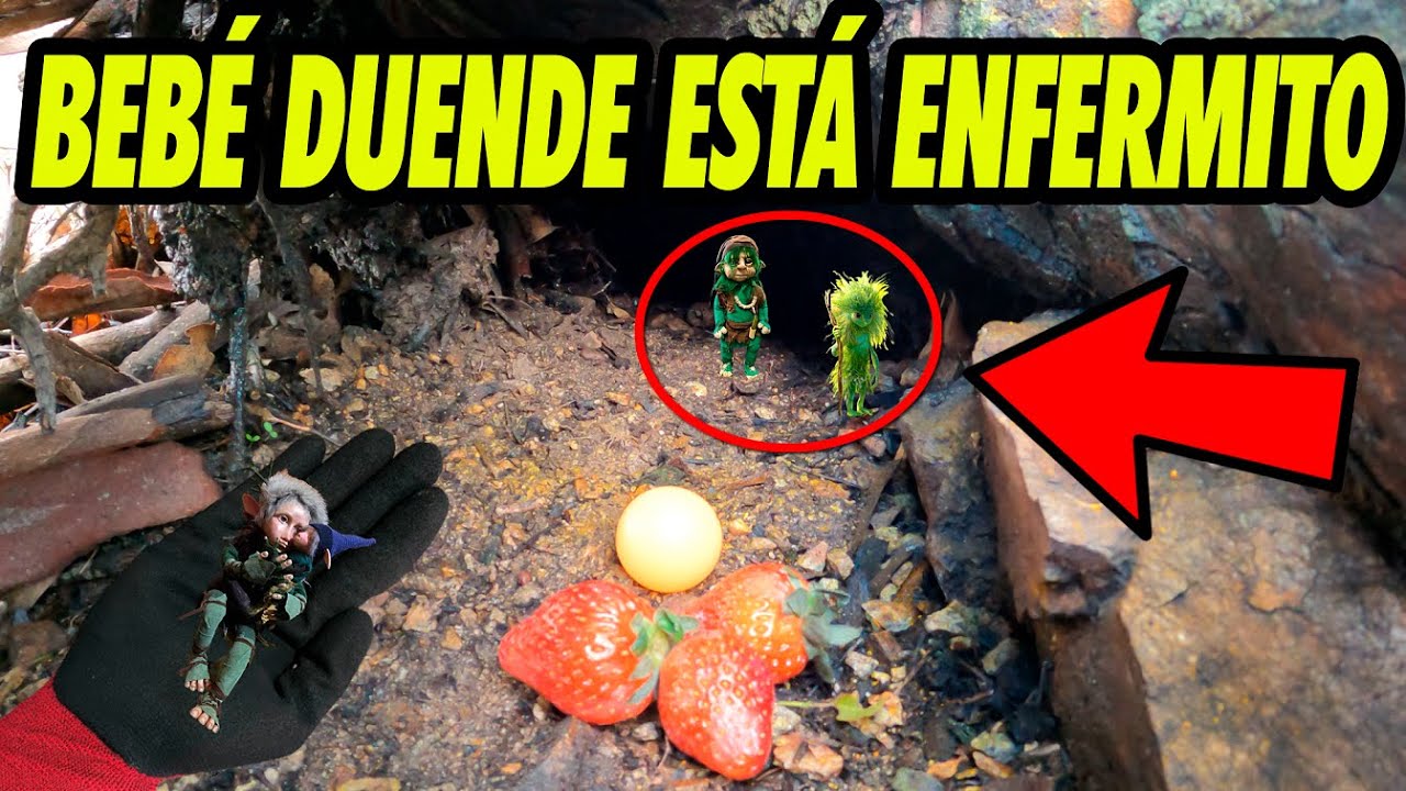 Graban DUENDE REAL BEBÉ está ENFERMO LLORA MUCHO - YouTube