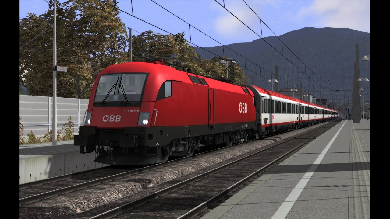 [MG1968] Gruene Weihnachten | OBB 1116 (Eurosprinter) | Train Simulator ...