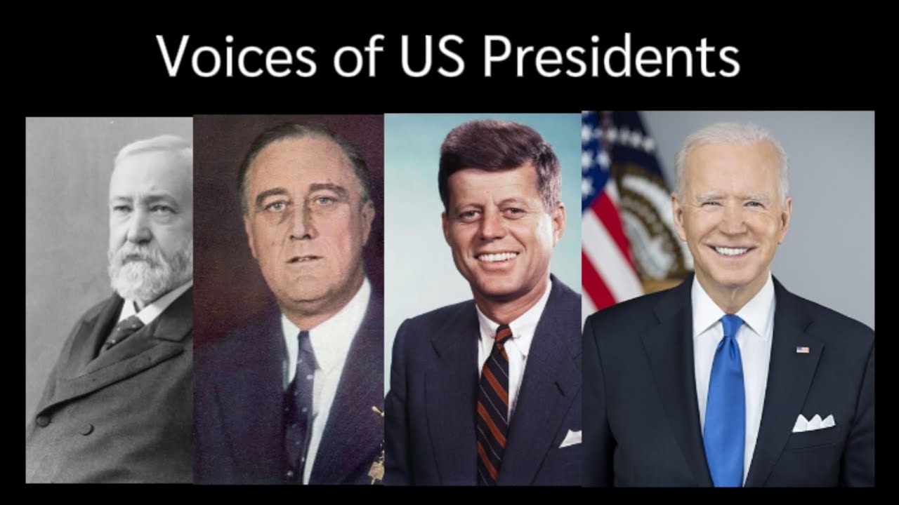 Sounds of Presidents - Voices of 24 US Presidents - YouTube