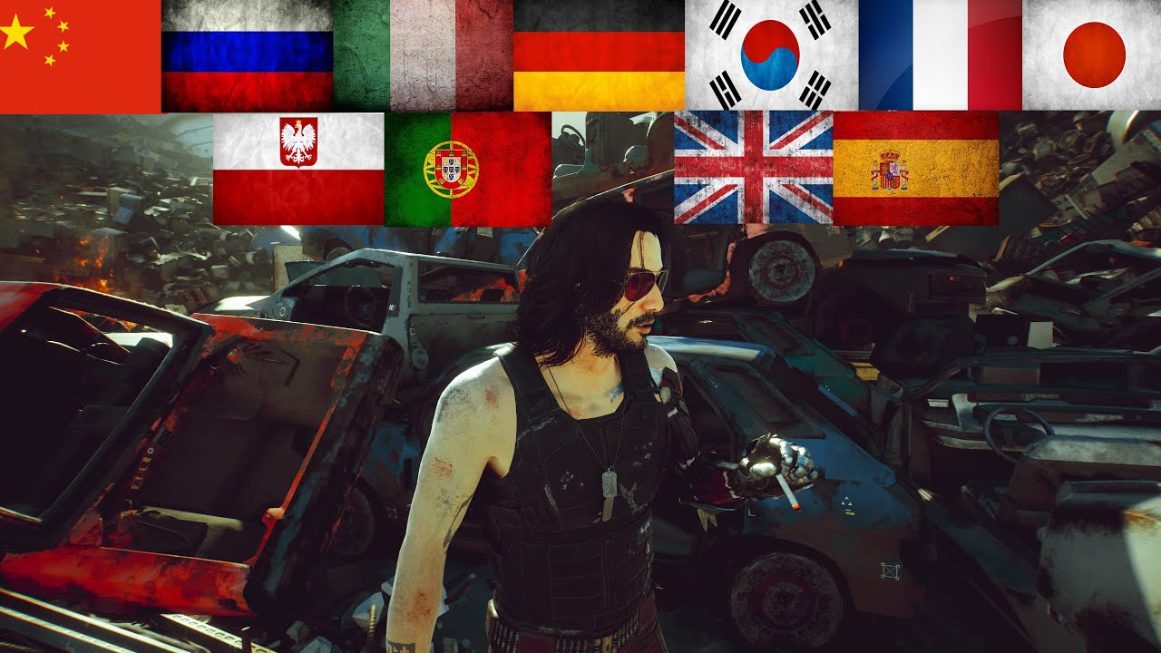 Cyberpunk 2077. Voiceovers comparison in the most dramatic scene of the ...