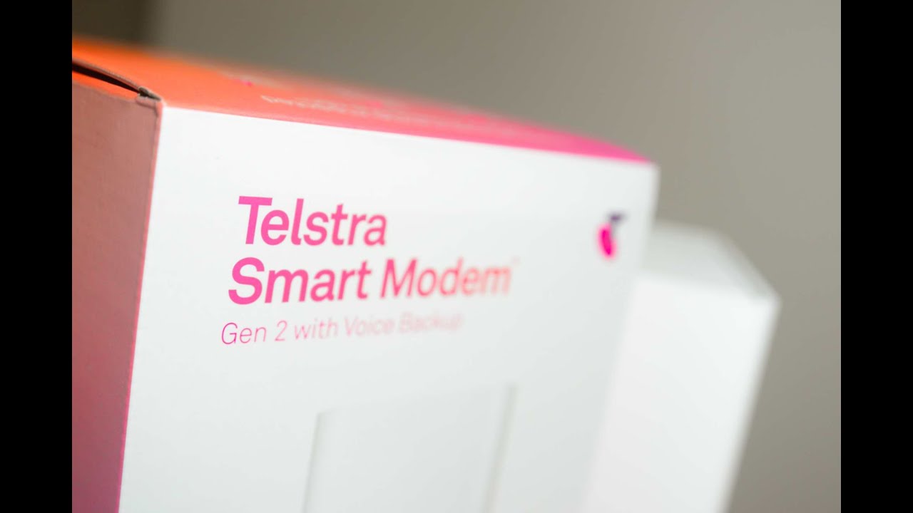 Telstra Smart Modem Unboxing - YouTube