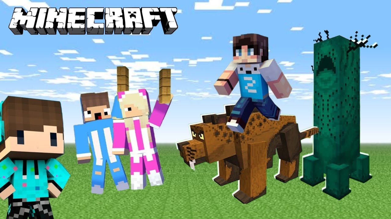 Reaksi Minecraft Mahluk Aneh, Mipan, Zuzuzu, Stresmen, Teguh Sugianto ...