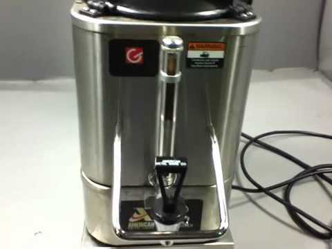 Grindmaster Single Airpot/Shuttle Brewer - YouTube