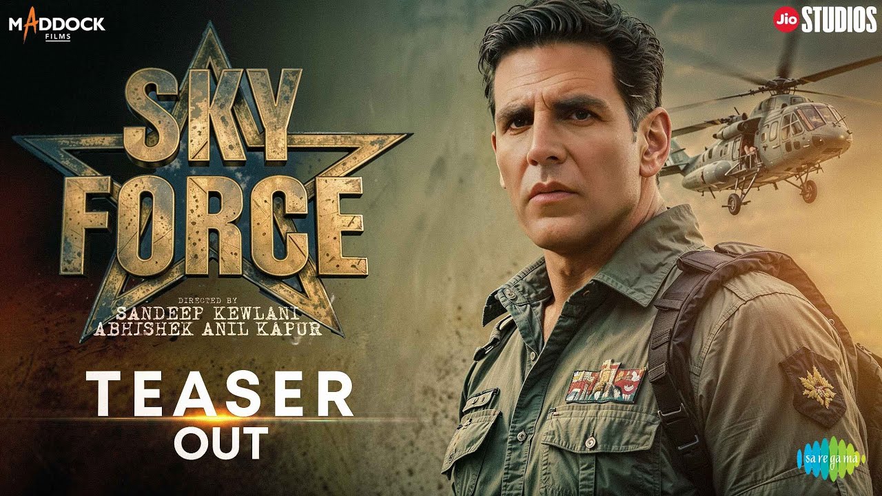Sky Force | Official Teaser | Akshay Kumar | Veer Pahariya |Nimrat Kaur |Sara Ali Khan |Concept ...