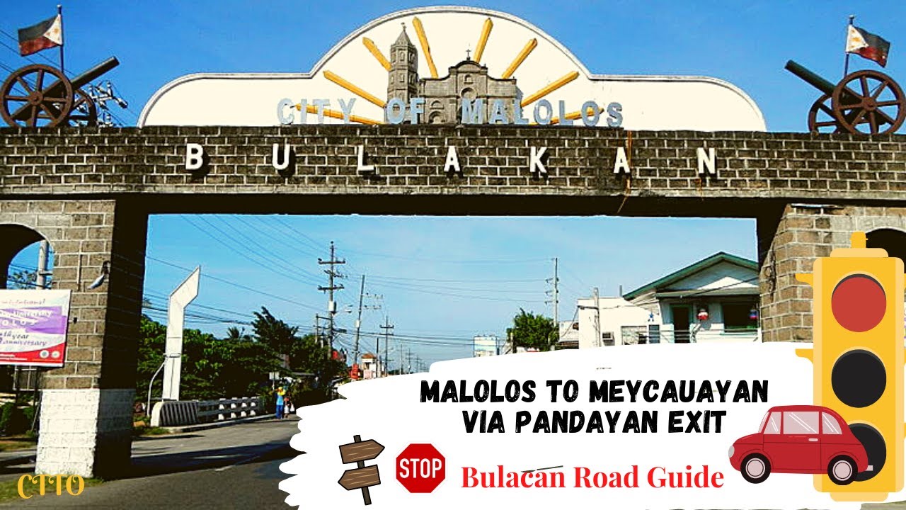 Malolos to Meycauayan Bulacn via Pandayan Exit | Kalyeserye - YouTube