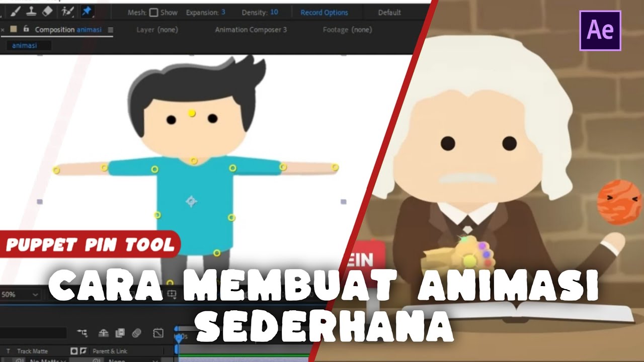 Cara Membuat Animasi Paling Sederhana Seperti Kok Bisa - After Effect ...