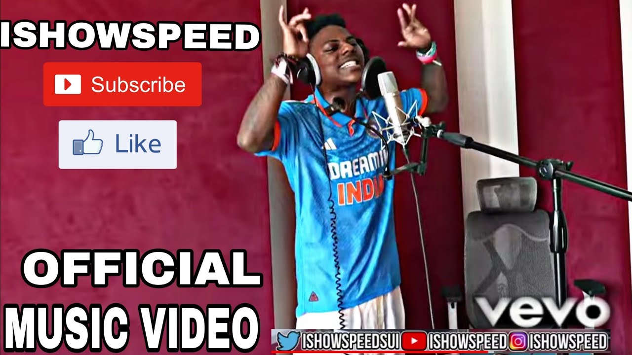ISHOWSPEED INDIA MUSIC VIDEO (OFFICIAL MUSIC VIDEO) - YouTube