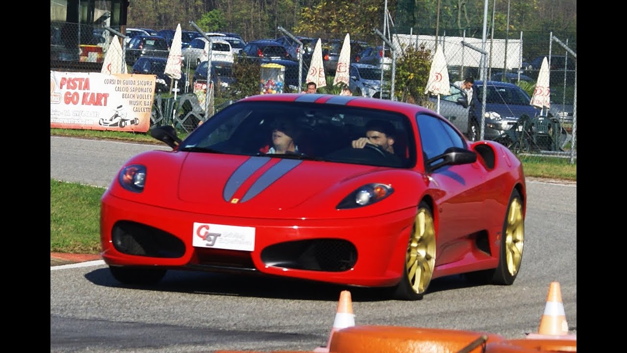 Ferrari F430 Scuderia - Cerrina race track - 3 Novembre 2013 - YouTube
