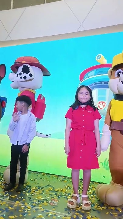 PAW PATROL MEET AND GREET WITH MARSHAL SKYE RUBBLE CHASE AT SM CITY MARILAO #shorts #pawpatrol # ...