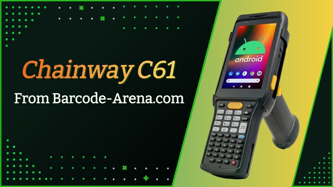 Chainway C61 from Barcode-Arena.com | Ultimate Wireless Android Barcode ...