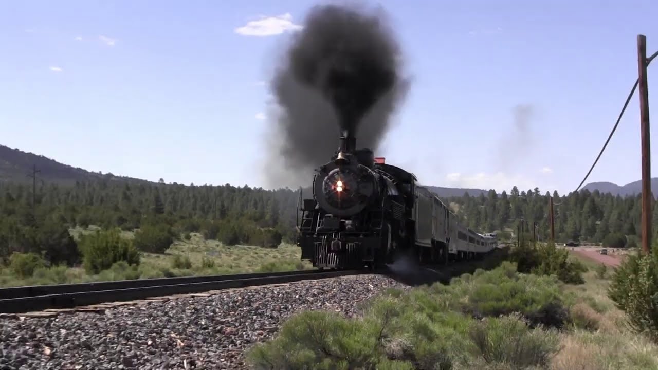 Amazing Steam Locomotive Stack talk & Wheel Slips! - YouTube