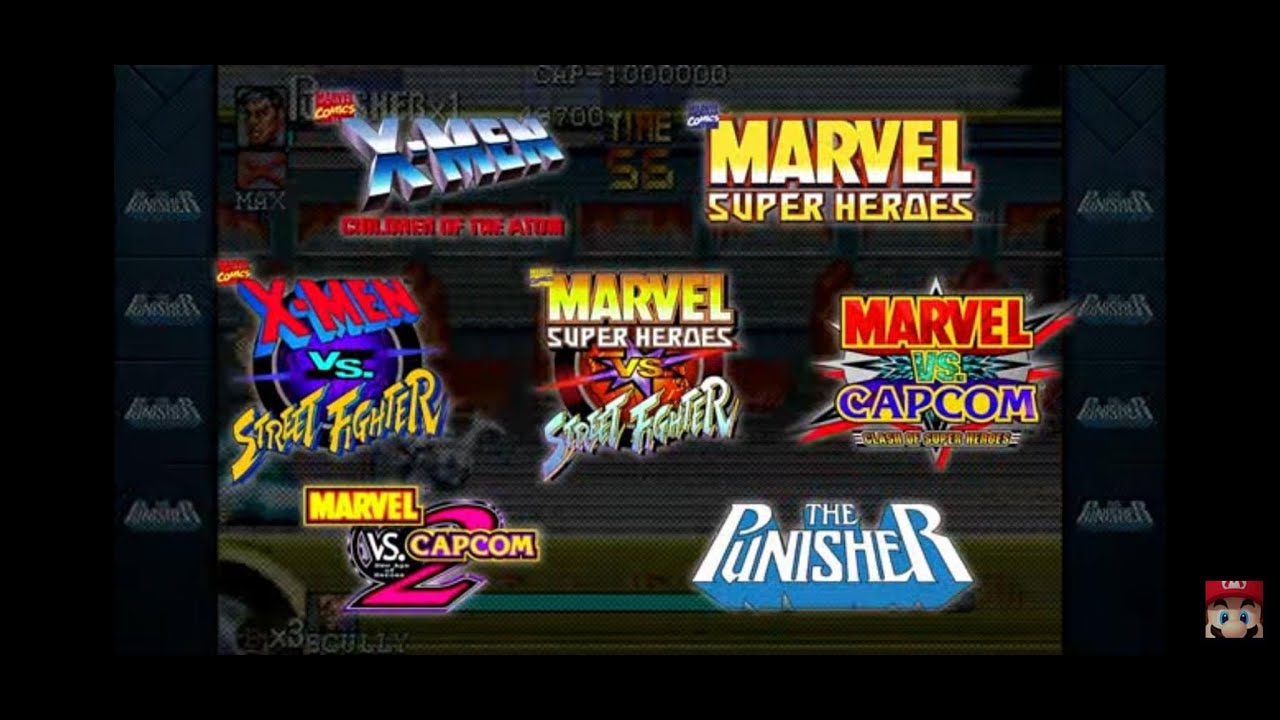 MARVEL VS CAPCOM FIGHTERS COLLECTION INTROS - YouTube