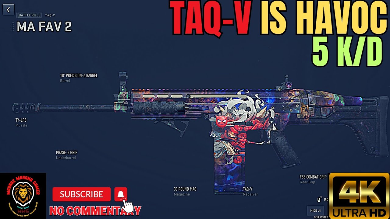 HAVOC - SANTA SENA TAQ-V / M4 IS BRUTAL - Call of Duty Modern Warfare 2 ...