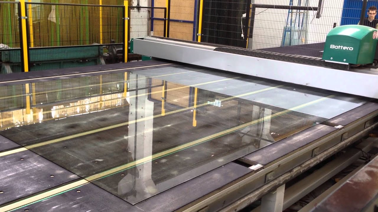 The journey of glass in the factory part 2 - YouTube