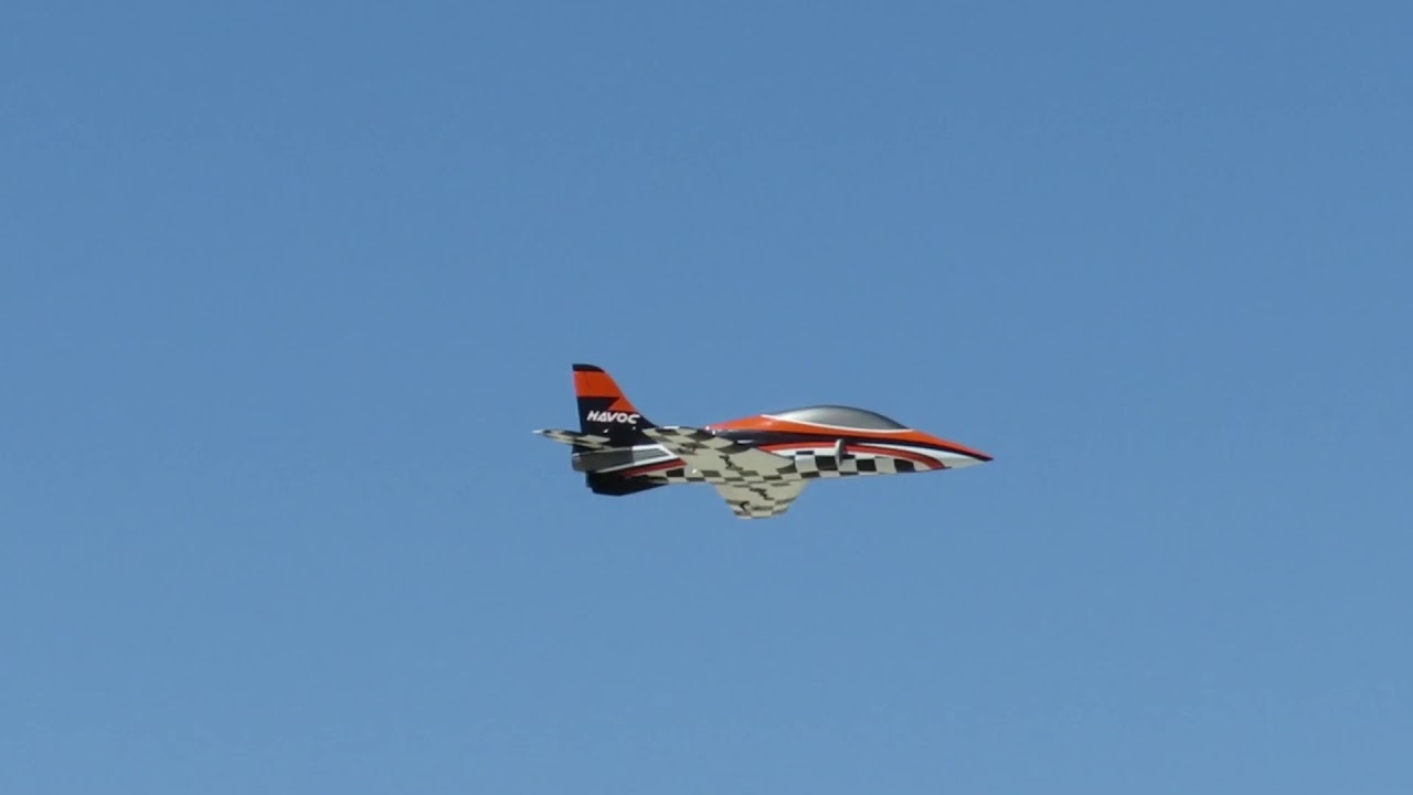 Havoc RC Sport Jet by Coachella Valley RC Club Member Dan Avilla - YouTube