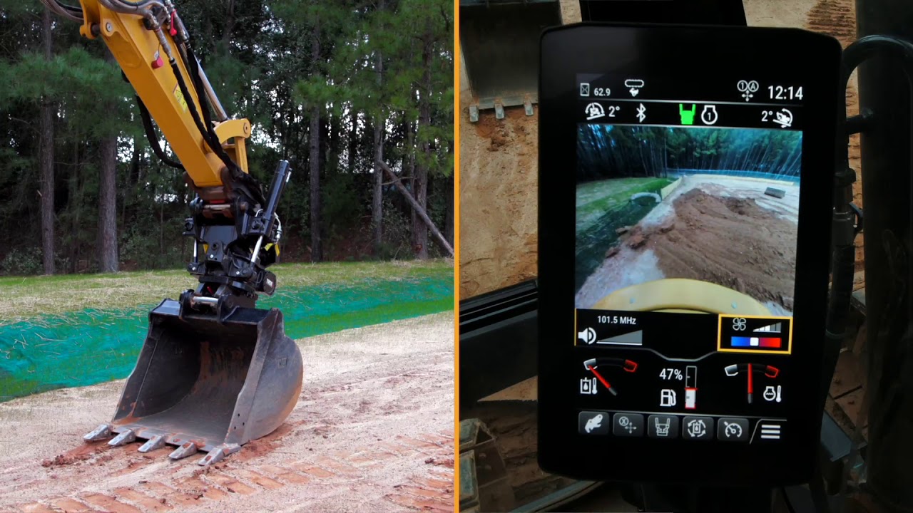 Cat® TRS Tiltrotator Display and Settings - YouTube
