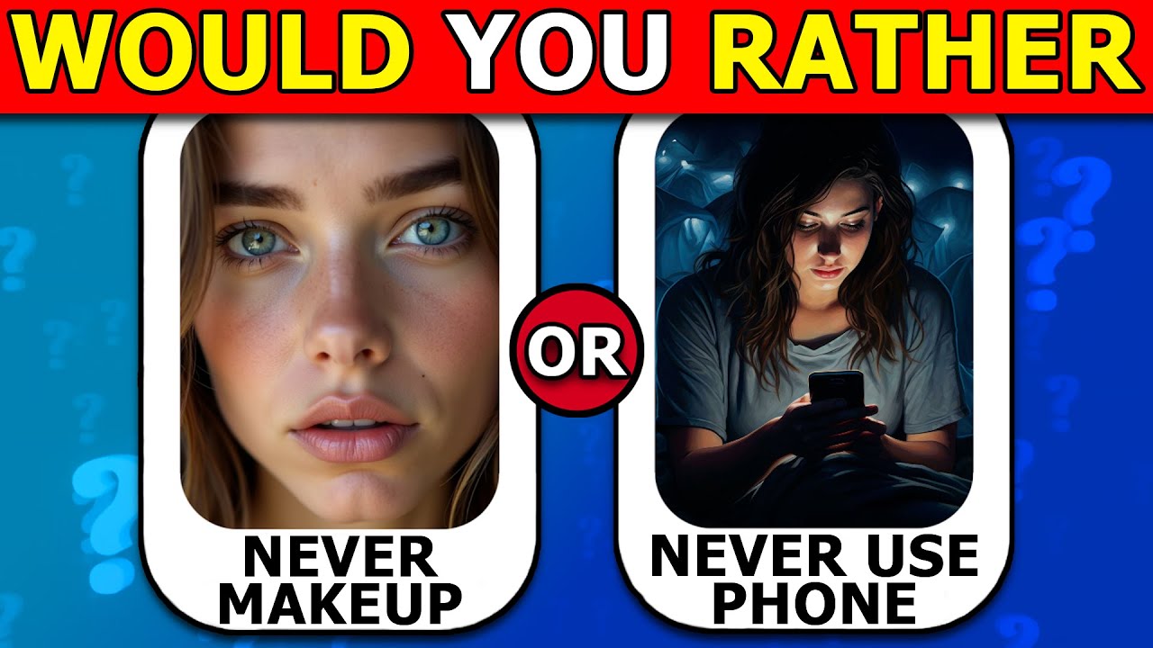 Can You Handle These 40 Would You Rather Challenges? - YouTube