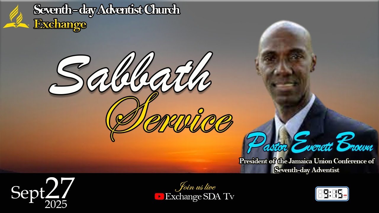 Exchange SDA TV | Pastor Everett Brown | Morning Service | September 27 ...