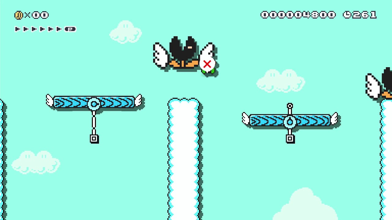 Blue Platform Parkour by Cianan - Super Mario Maker 2 - No Commentary ...