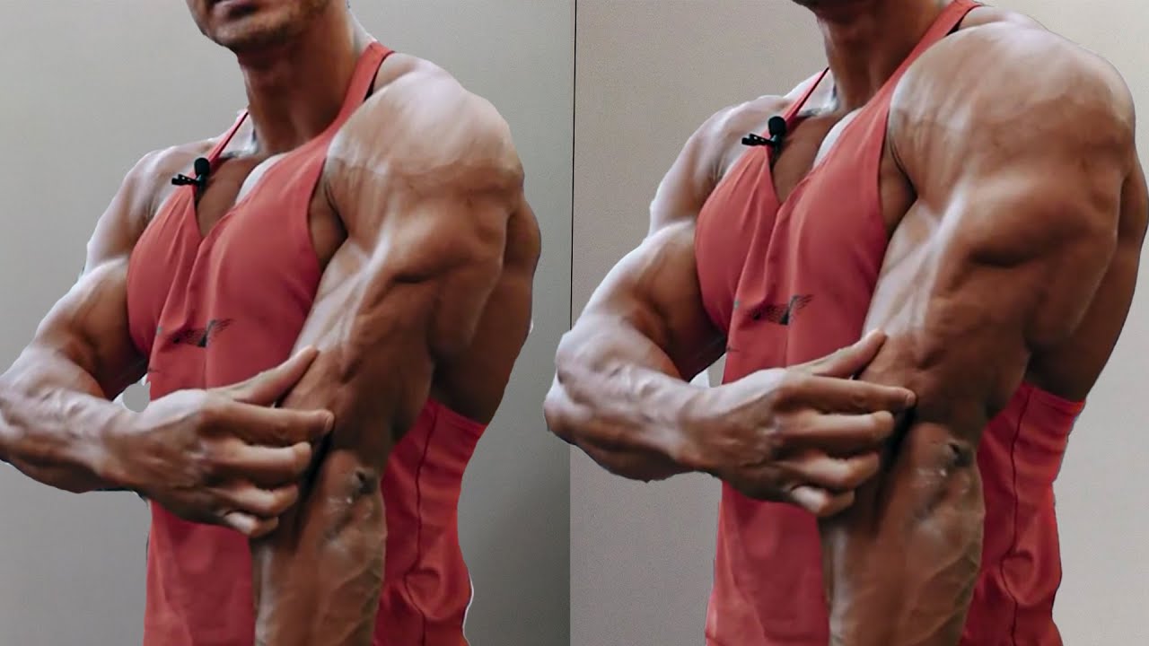 Get bigger triceps fast & easy with home workout - YouTube