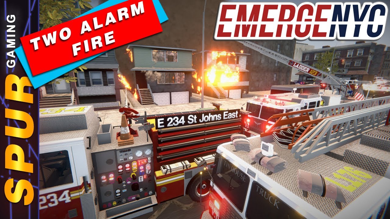 BIG Two Dwelling 2nd Alarm Fire - EmergeNYC - YouTube