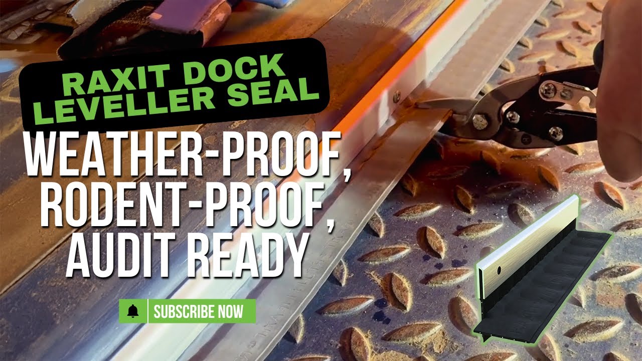 Seal Gaps & Stop Rats | How to Install Raxit Dock Leveller Seal - YouTube