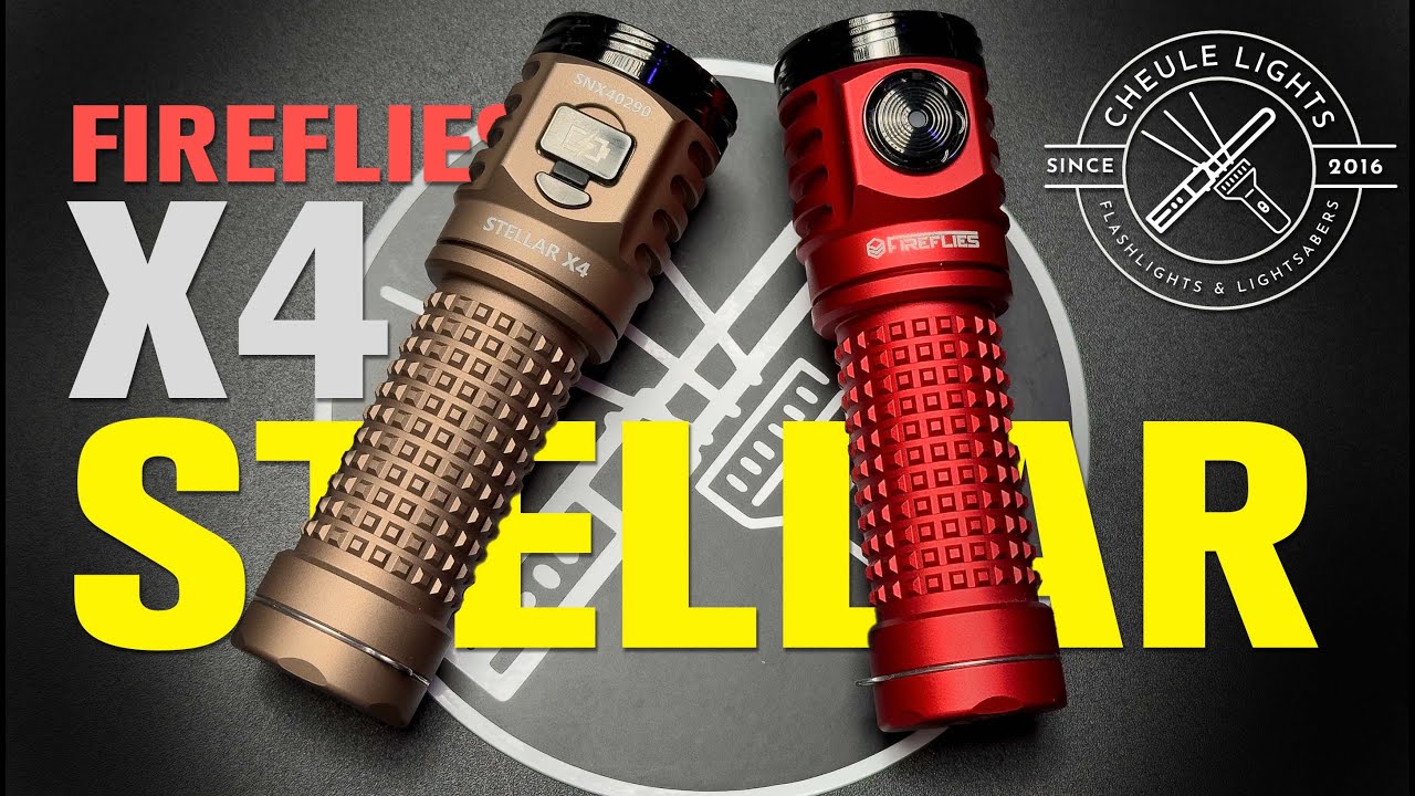 FireFlies X4 Stellar Flashlight Review - YouTube