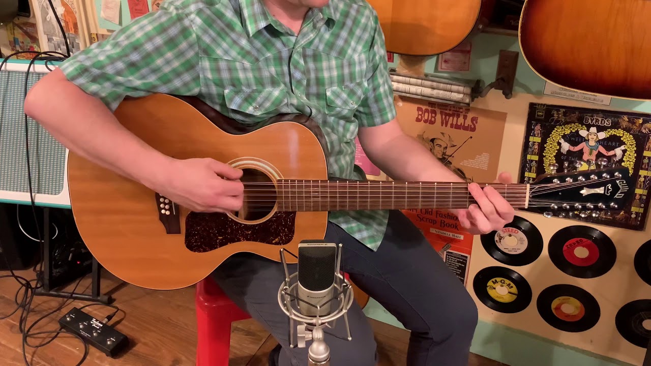 1974 Guild F112 mini-jumbo 12-string guitar - YouTube